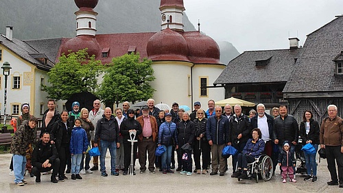 Die EVG-Hauptamtlichen-Gemeinschaft auf Familienausflug- EVG